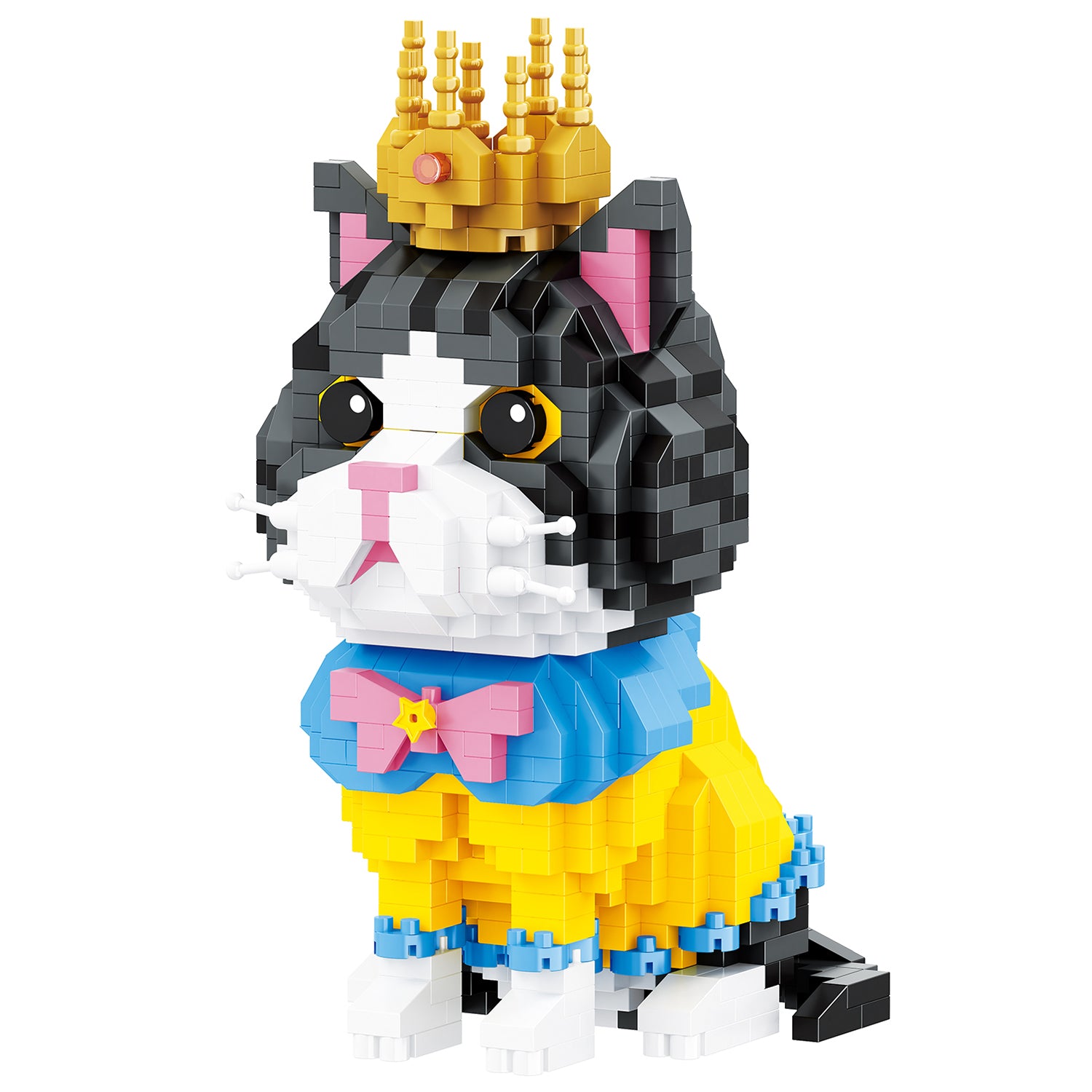 Balody Katze mit Krone | Miniblocks Bauset | CraftCentral ...