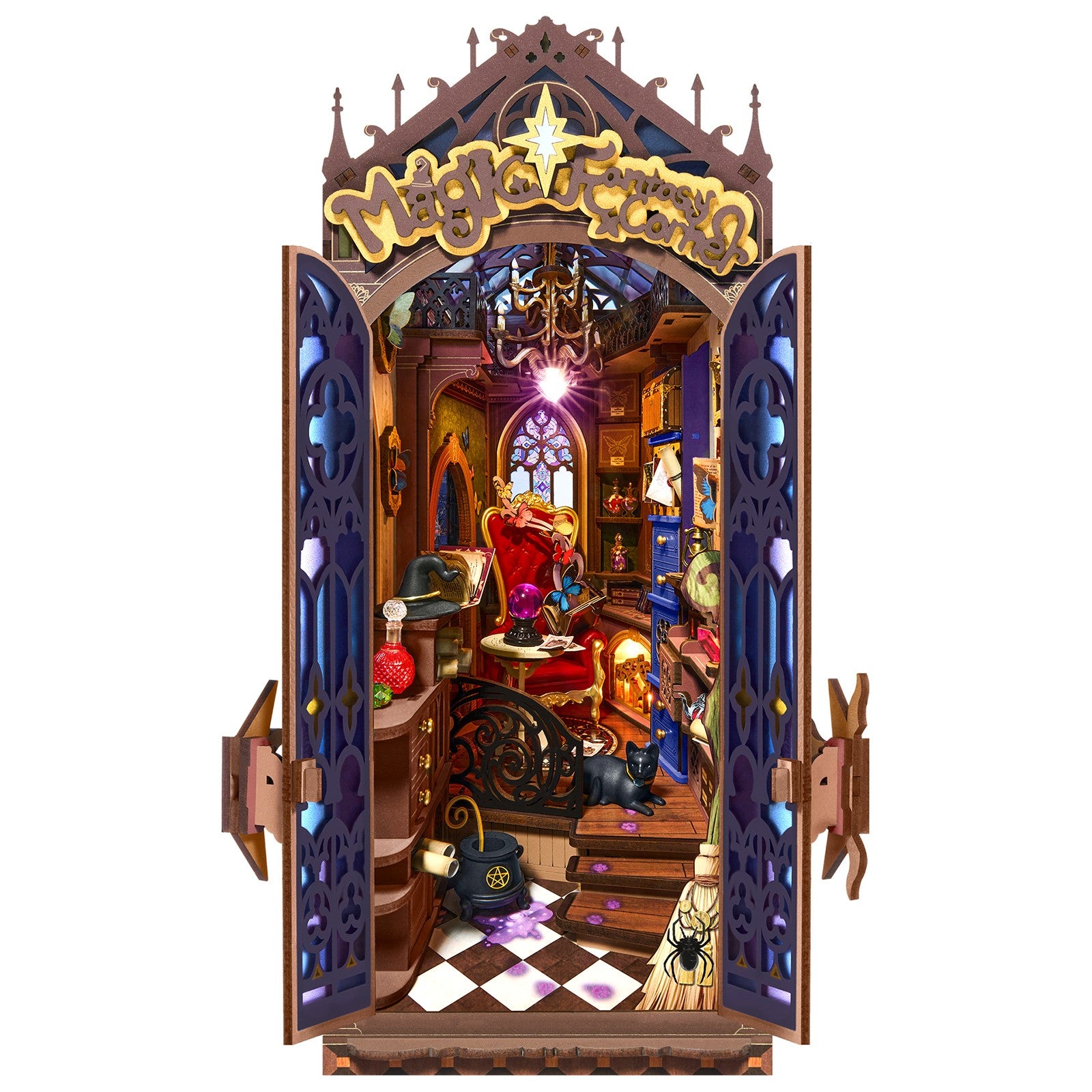 Robotime Magic Fantasy Corner | Book Nook Fantasie | CraftCentral ...